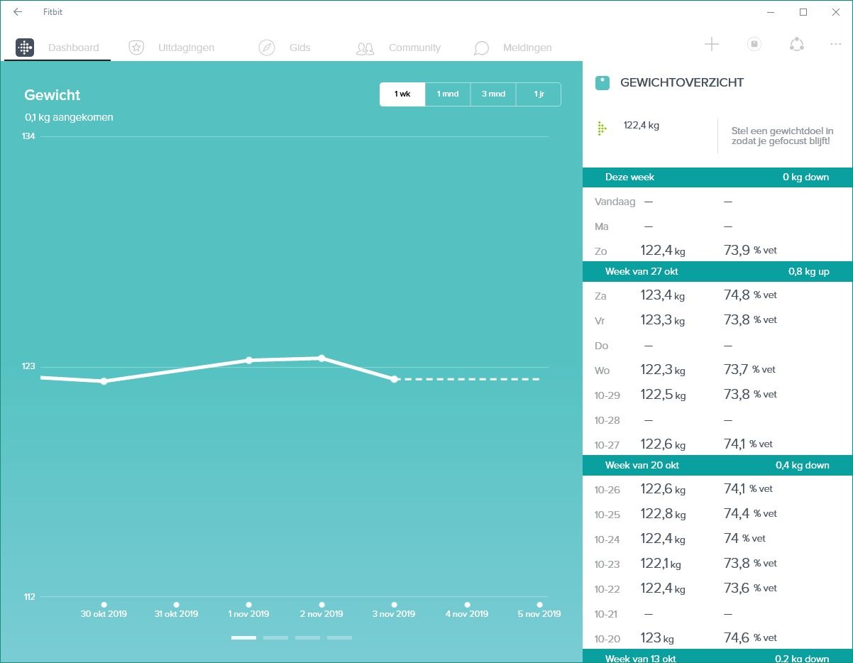 Weight Logs In Win10 App Show A Number Of Decimals Fitbit Community