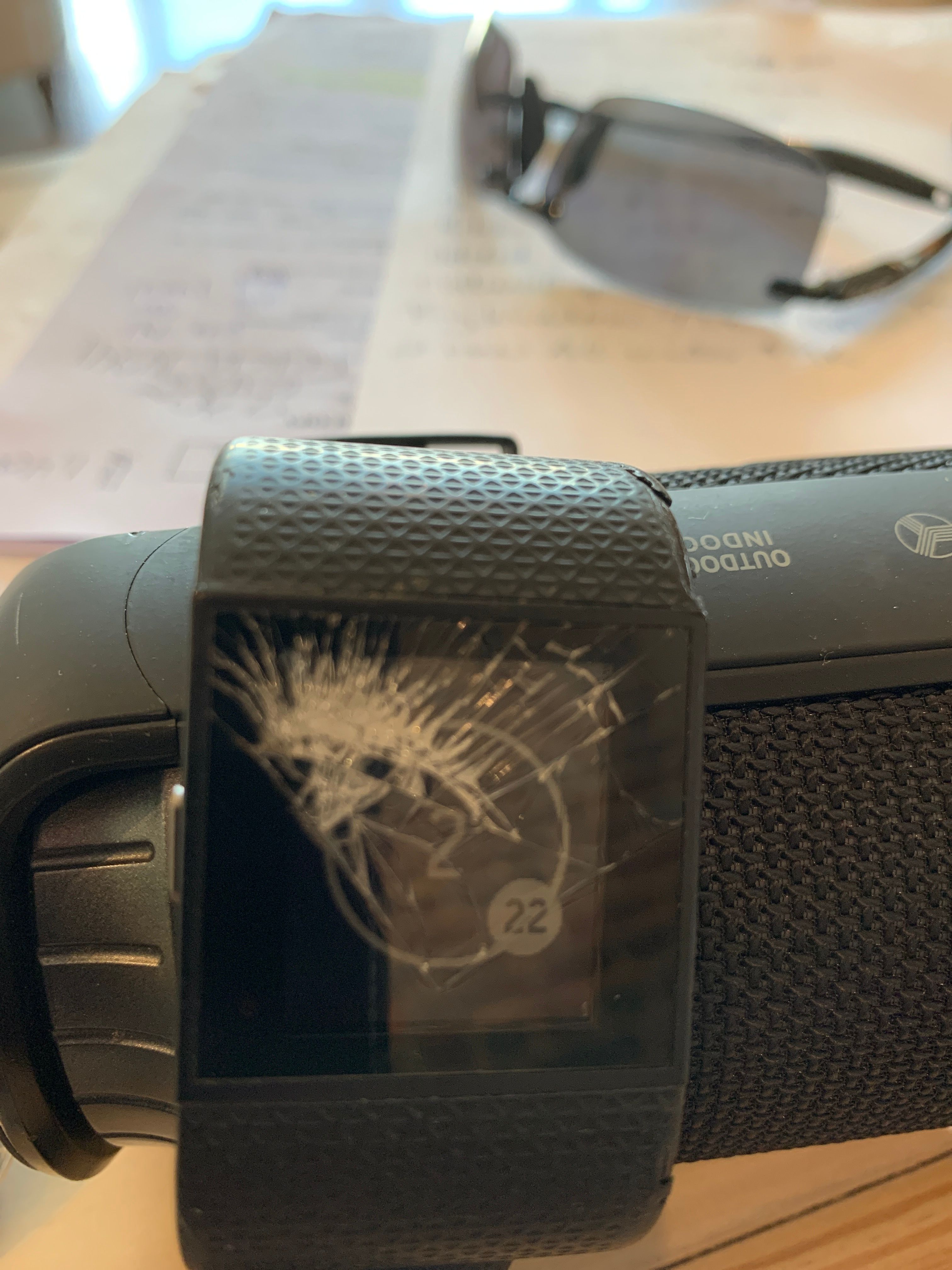 Shattered face - Fitbit Community