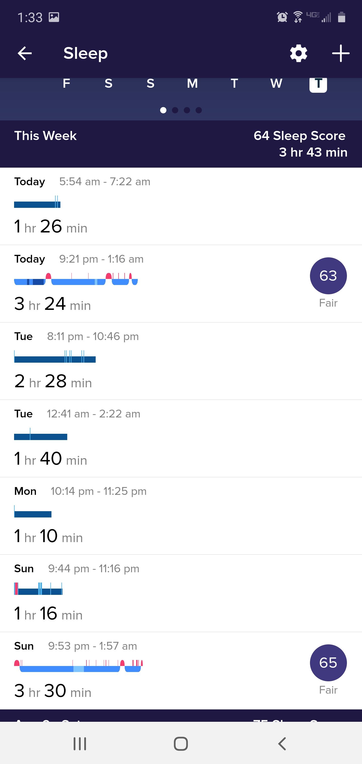 Why is only half of my sleep recorded? - Fitbit Community