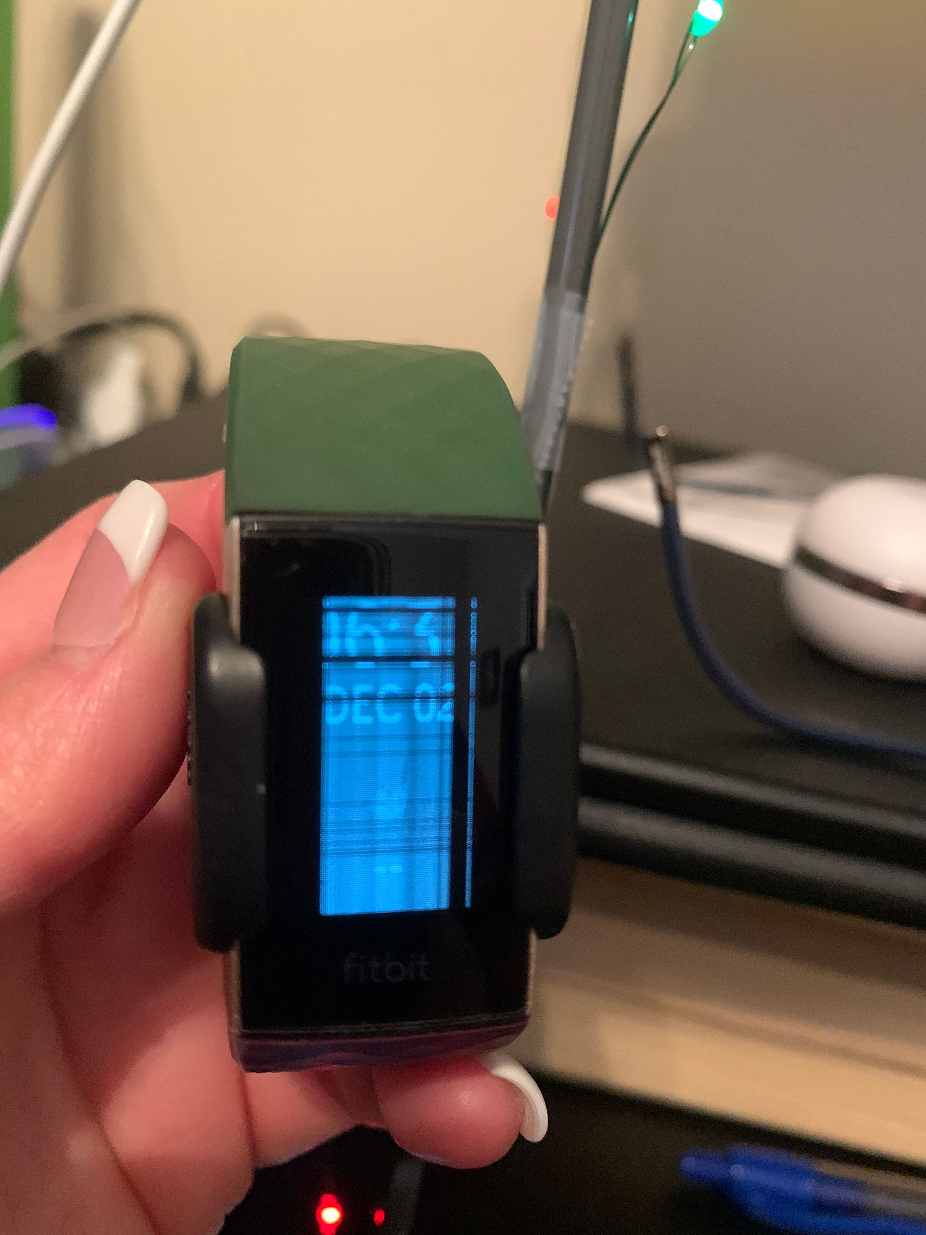 Charge 3 has lines on screen - Fitbit Community