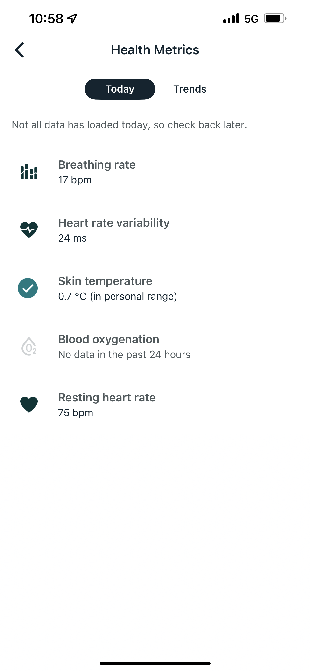 Solved: SpO2 data doesn’t show in Health Metrics - Page 2 - Fitbit ...