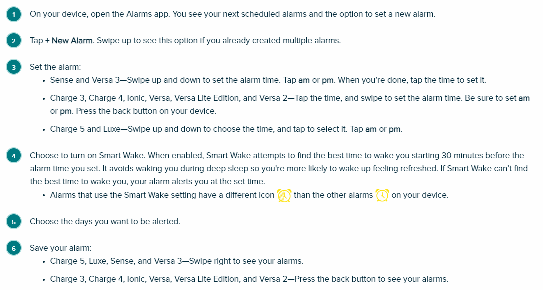 Solved: Setting Alarms - Fitbit Community Solved: Setting Alarms - Fitbit Community