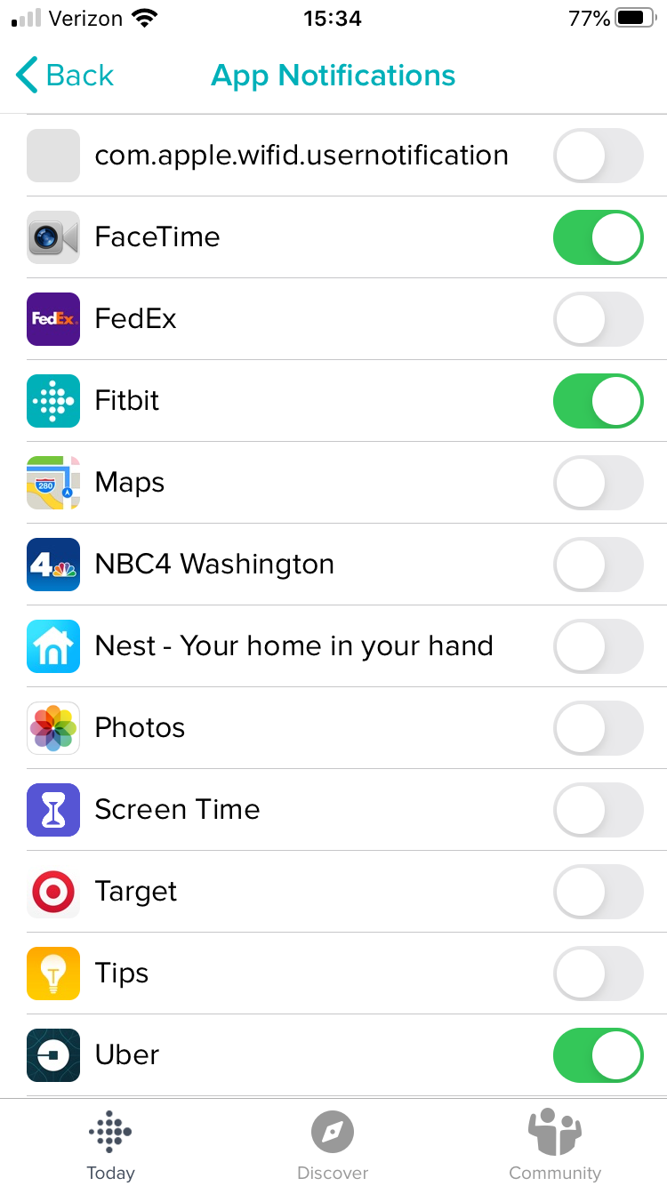 Sense 2 notications from Ring Home Security - Fitbit Community