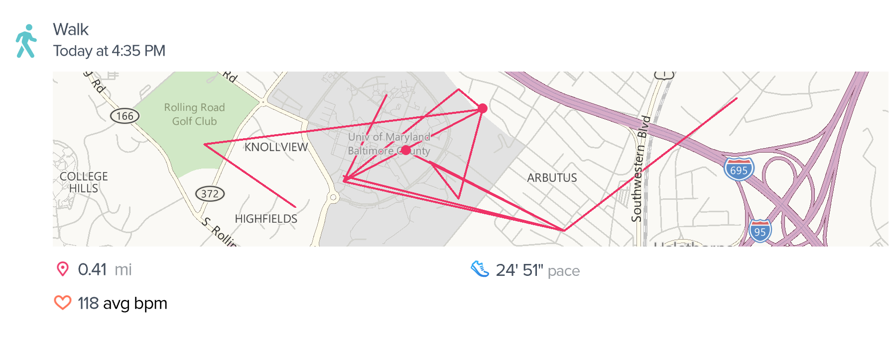Solved: Blaze GPS maps my path as a straight line - Fitbit Community