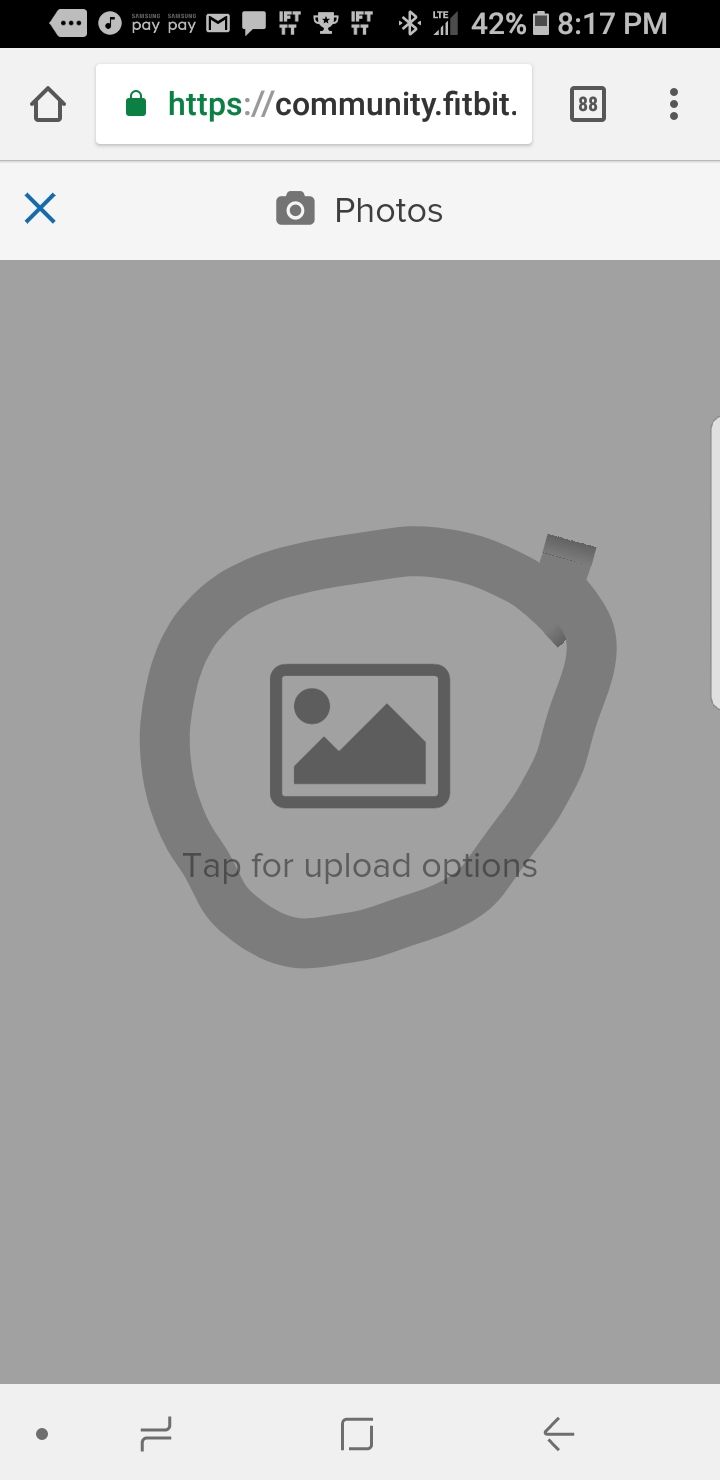 How To: Add An Image To Your Post - Page 4 - Fitbit Community