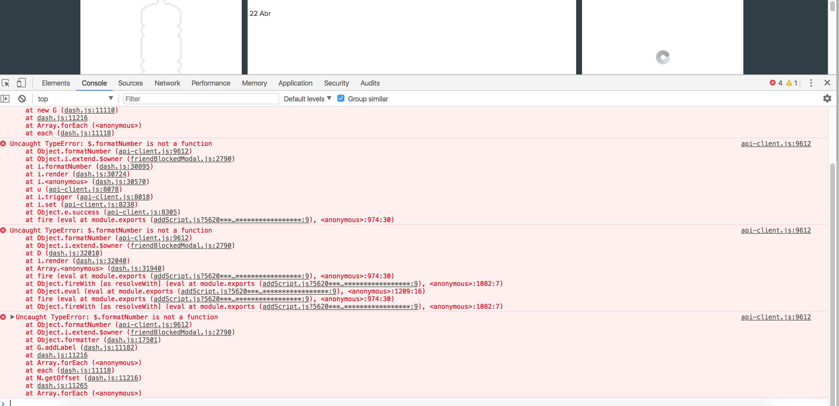 Dashboard not loading properly - Fitbit Community