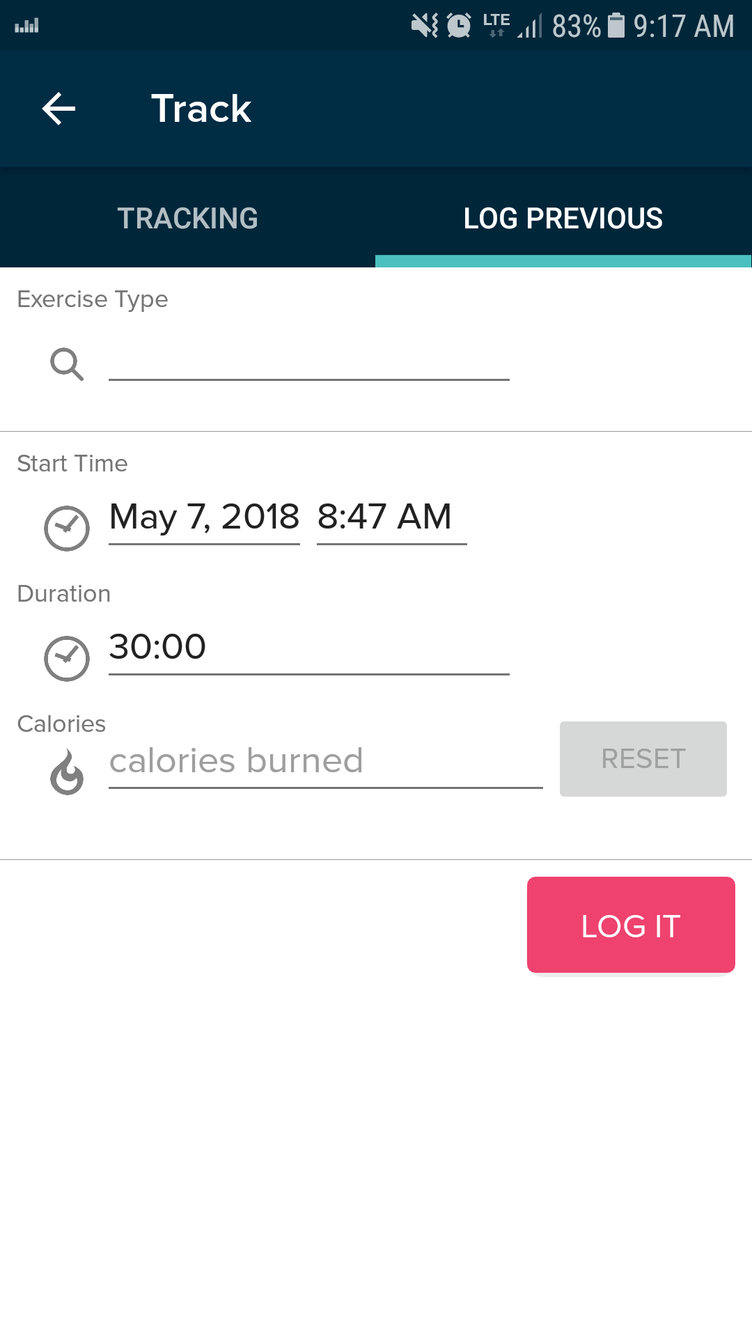 Solved: How do I manually log an exercise? - Fitbit Community